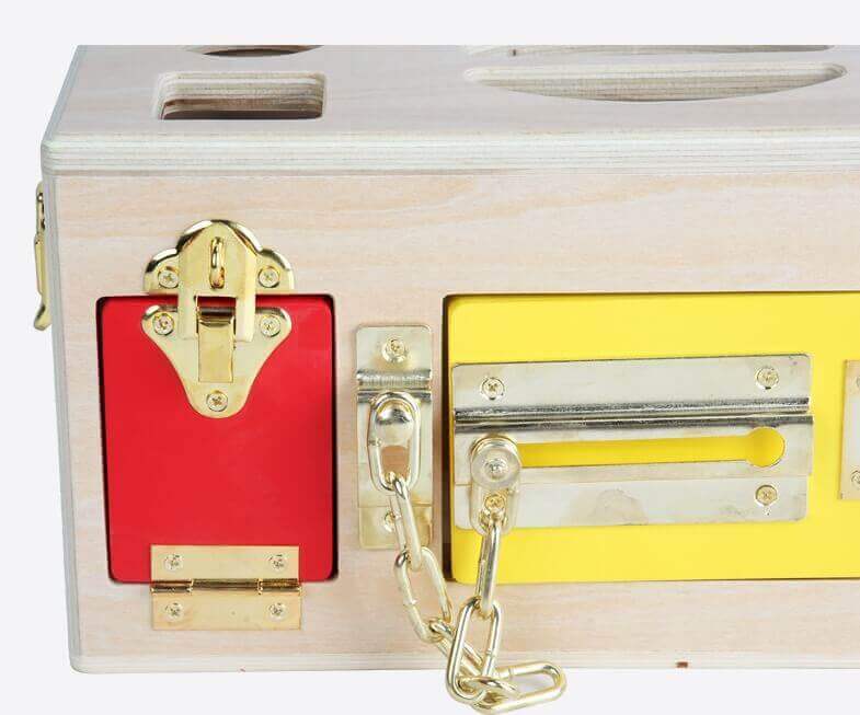Eco-Friendly Wooden Shape Lock Box for Kids – BleuRibbon