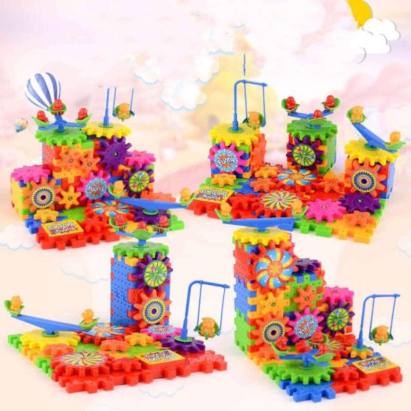 EcoPlay Electric Gears 3D Model Building Kit – BleuRibbon